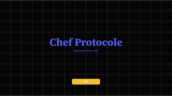 Chef Protocole | Genially