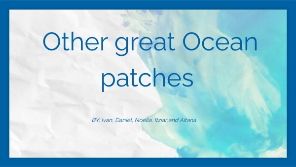 Ocean Patches