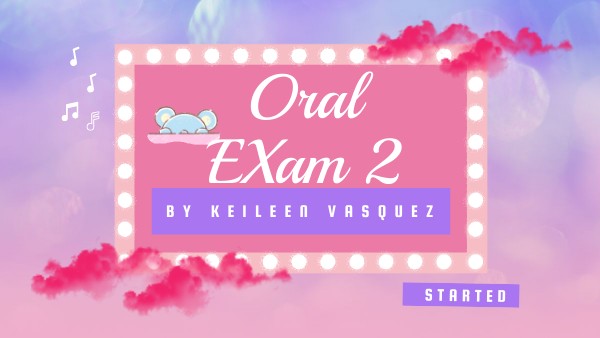 My oral exam | Genially