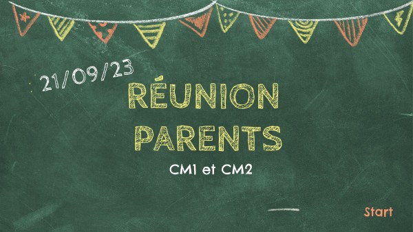 réunion parents 23 | Genially