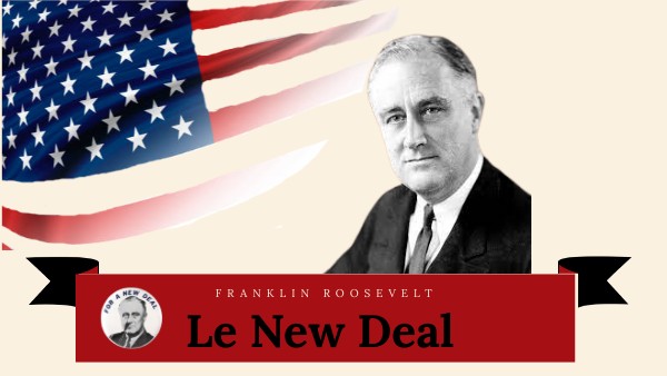 Capsule vidéo Roosevelt et le New Deal | Genially