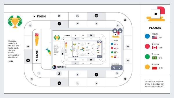 OLYMPICS BOARD GAME | Genially