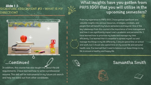 Signature Assignment #3 - What Is My Direction?