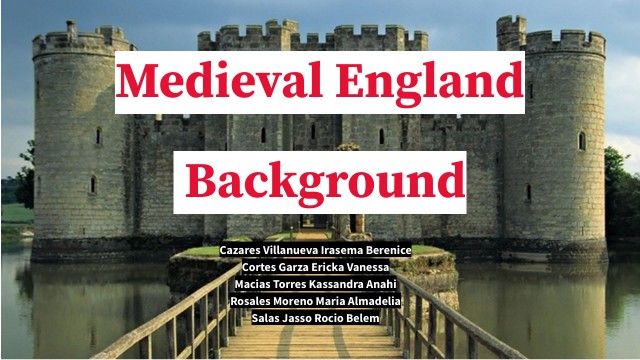 Medieval England Background | Genially