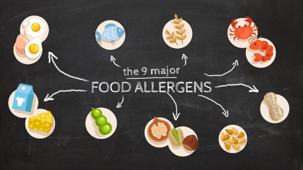 Food Allergens Icons | Genially