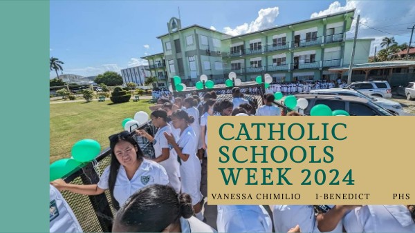 Vanessa Chimilio Catholic Schools Week 2024 | Genially