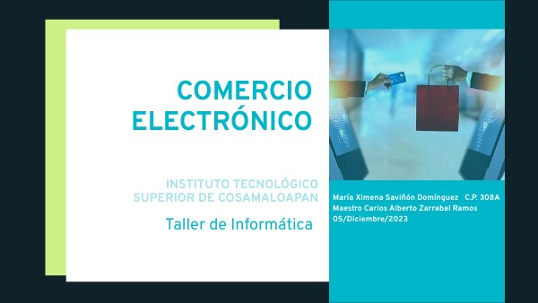 PRESENTACIÓN COMERCIO ELECTRÓNICO