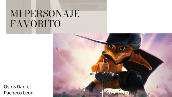 mi personaje favorito | Genially