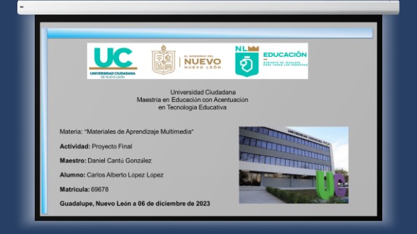 Proyecto Final | Genially