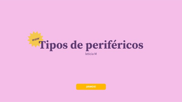 Tipos de Periféricos
