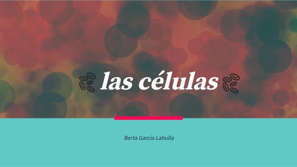 PÓSTER INTERACTIVO CÉLULA