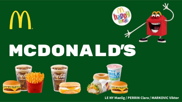 Présentation mcdo | Genially