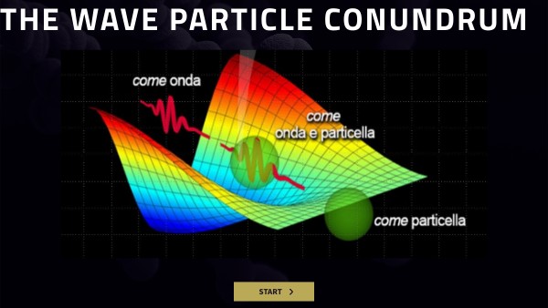 THE WAVE PARTICLE CONUNDRUM