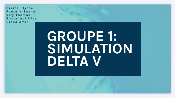 TP Delta V | Genially