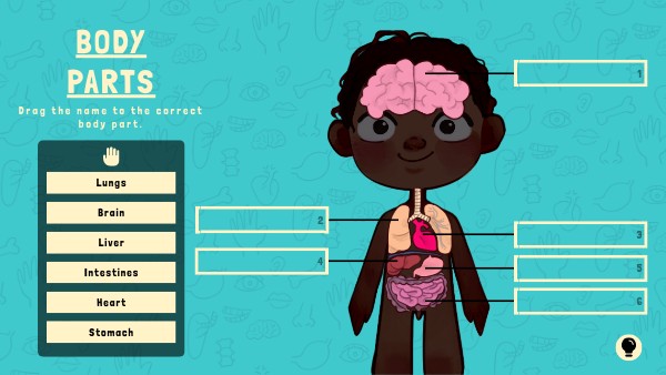 BODY PARTS GAME | Genially