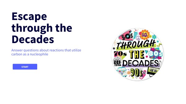 Escape through the Decades | Genially