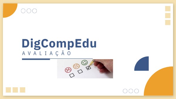 DigCompEdu- Avaliação