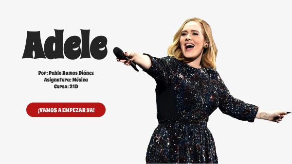 PRESENTACIÓN INTERACTIVA ADELE MUSICA 21D