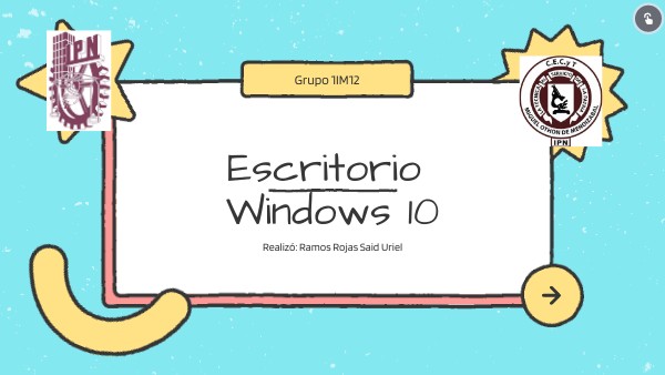 Escritorio Windows 10