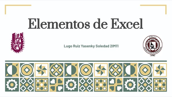 Elementos de Excel LRYS | Genially