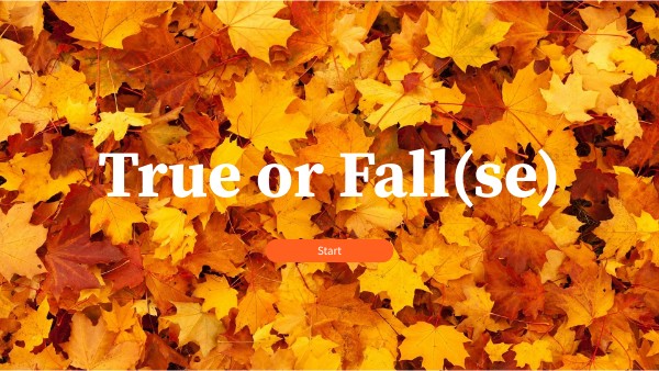 True or Fall(se)