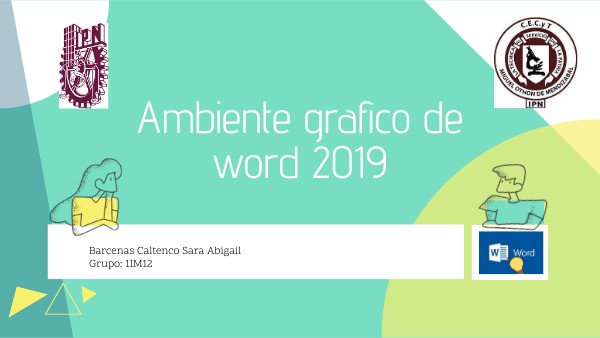 Ambiente grafico de Word 2019 | Genially