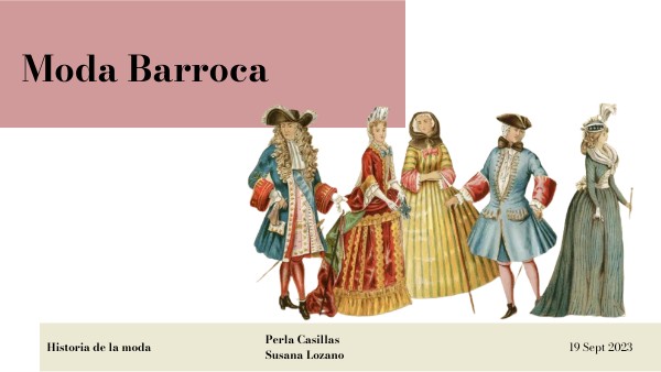 Moda barroca | Genially