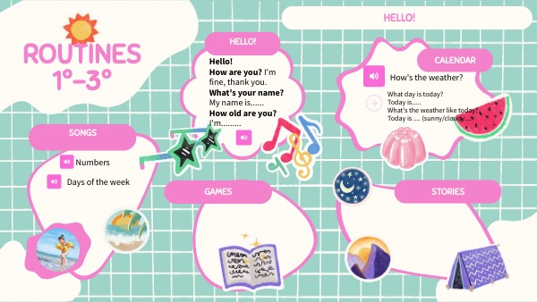 ROUTINES 1º-3º | Genially