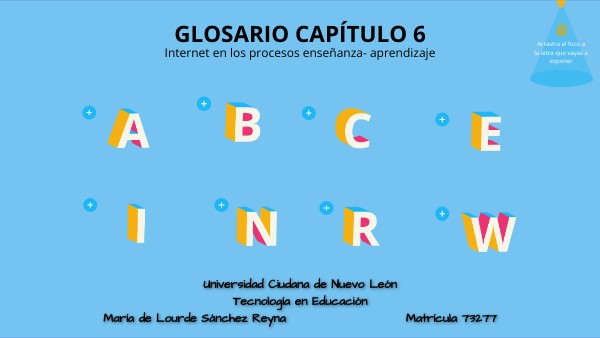 Glosario Capítulo 6 | Genially