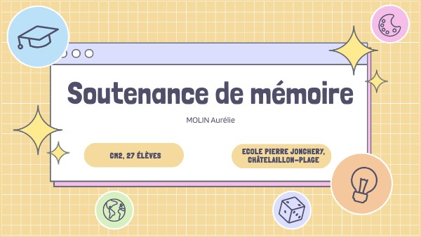 Soutenance | Genially