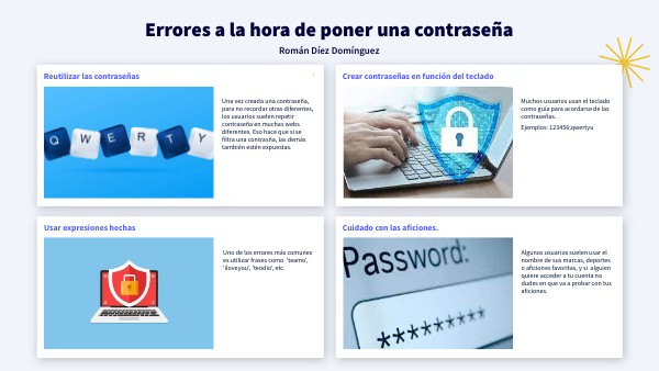 Contraseñas - Román Díez