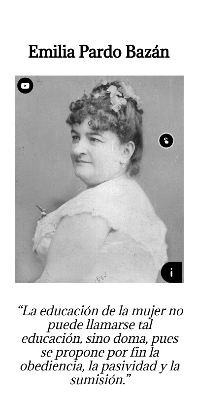 Emilia Pardo Bazán | Genially