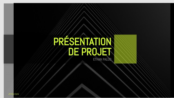 Présentation projet