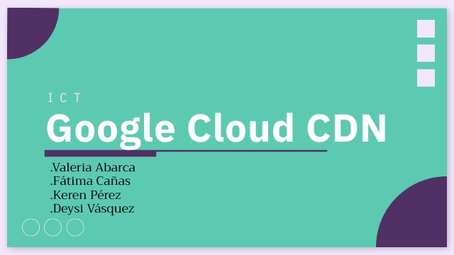 GOOGLE CLOUD CDN