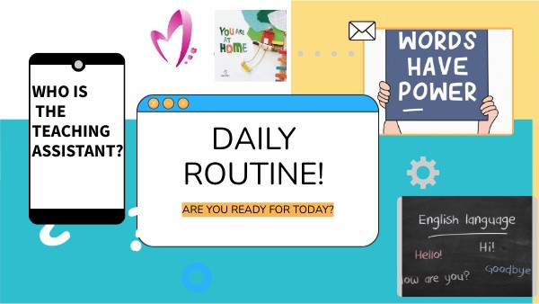 DAILY ROUTINE SECOND COURSE