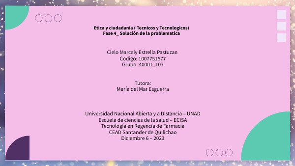 Solucion de la problematica | Genially