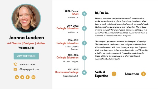 JL-Resume-2023 | Genially