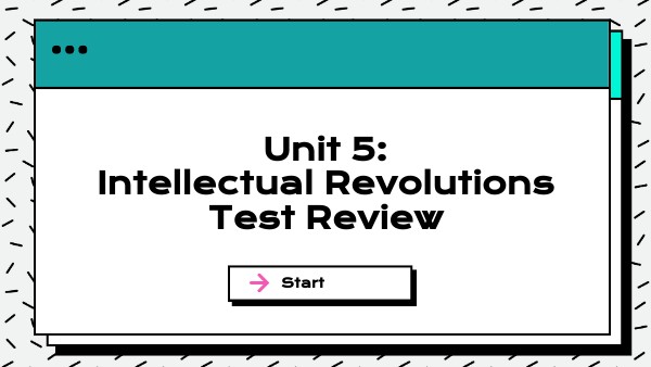 Unit 5 Test Review