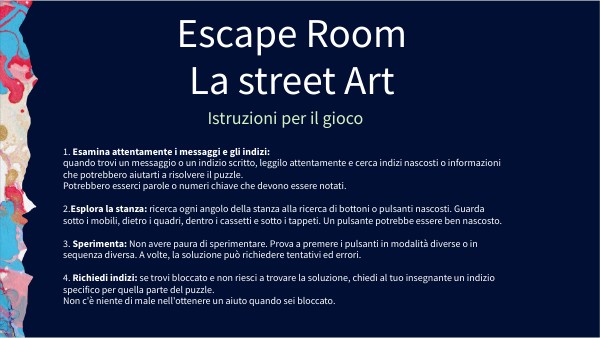 ESCAPE ROOM street art | Genially