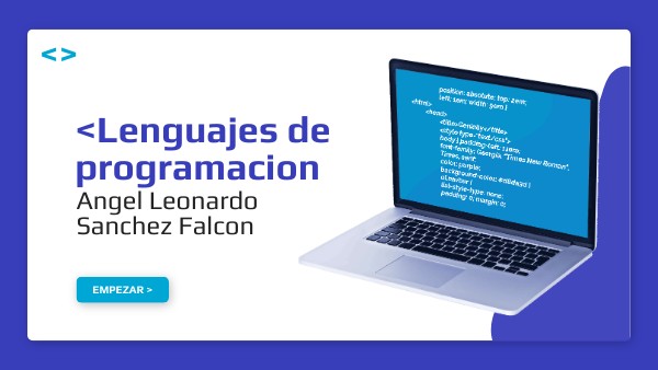 Lenguajes de programacion | Genially