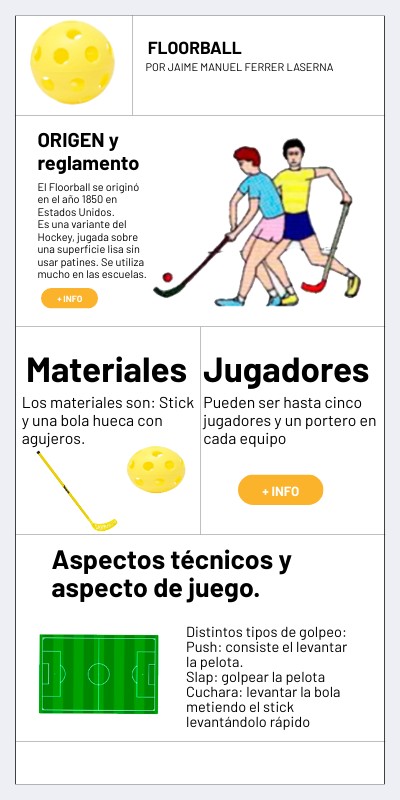 Floorball proj. | Genially