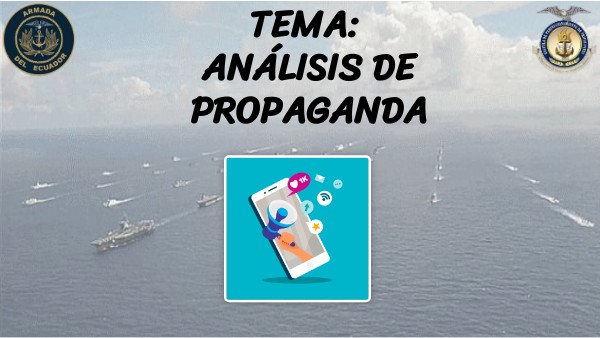 ANÁLISIS DE LA PROPAGANDA