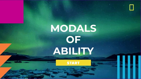 MODALS OF ABILITY