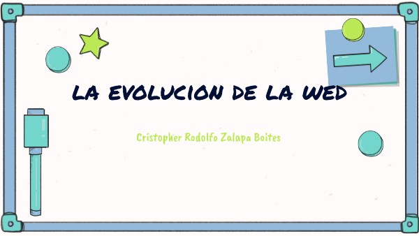 Evolucion de la wed...