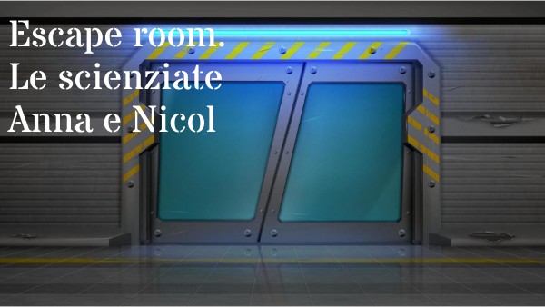 Escape room laboratorio