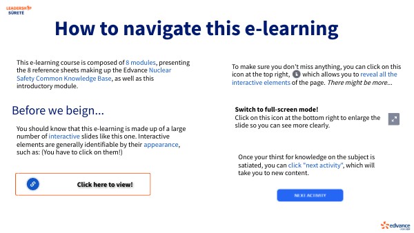 Copie - Navigation dans le e-learning