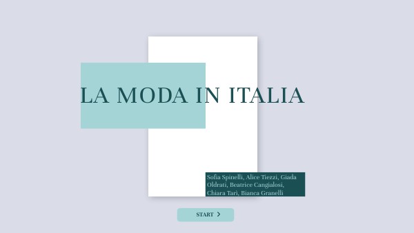 La moda in Italia | Genially