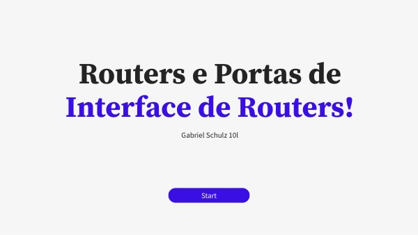 Routers | Genially