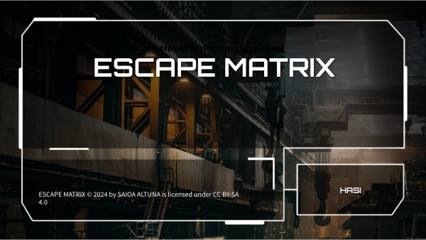 ESCAPE GAME MATRIX | Genially