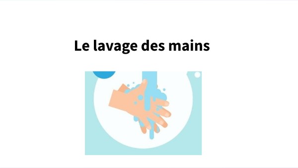 lavage des mains | Genially